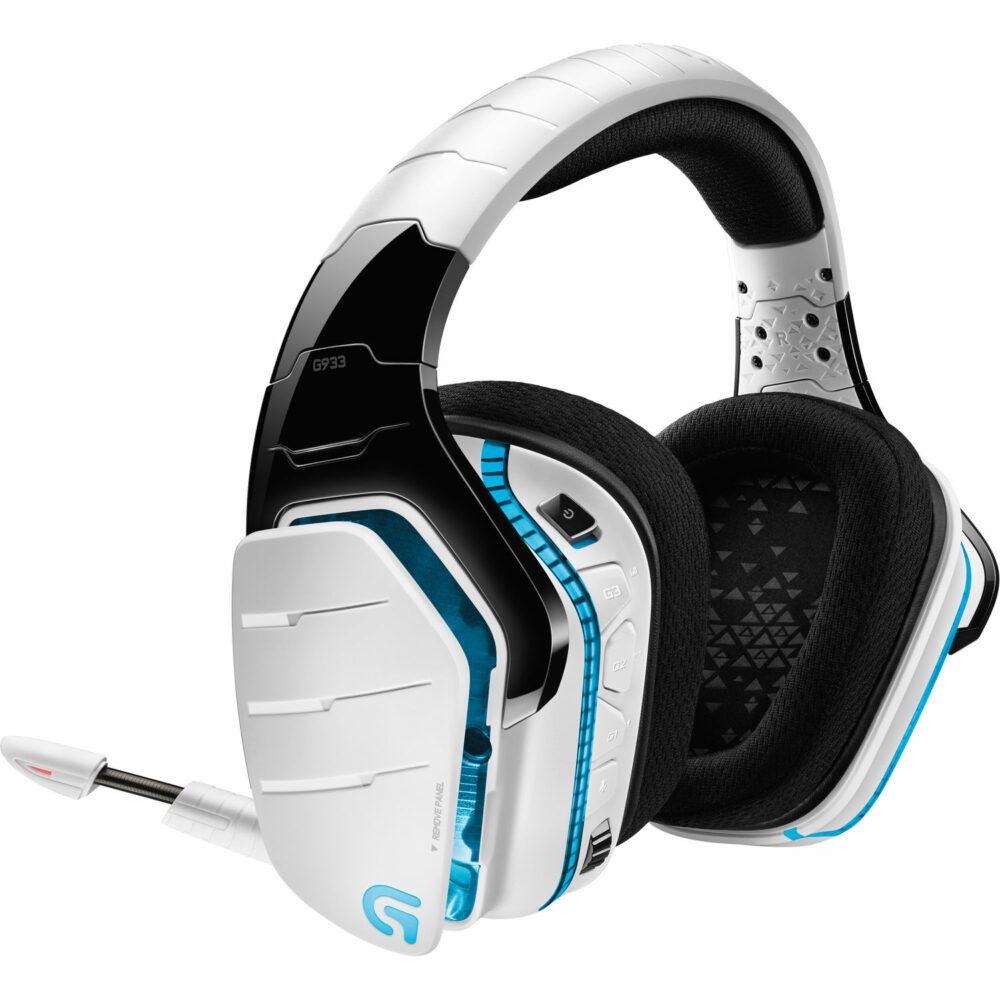 Logitech G933 Artemis Spectrum (White) – 7.1 Surround Wireless RGB ...