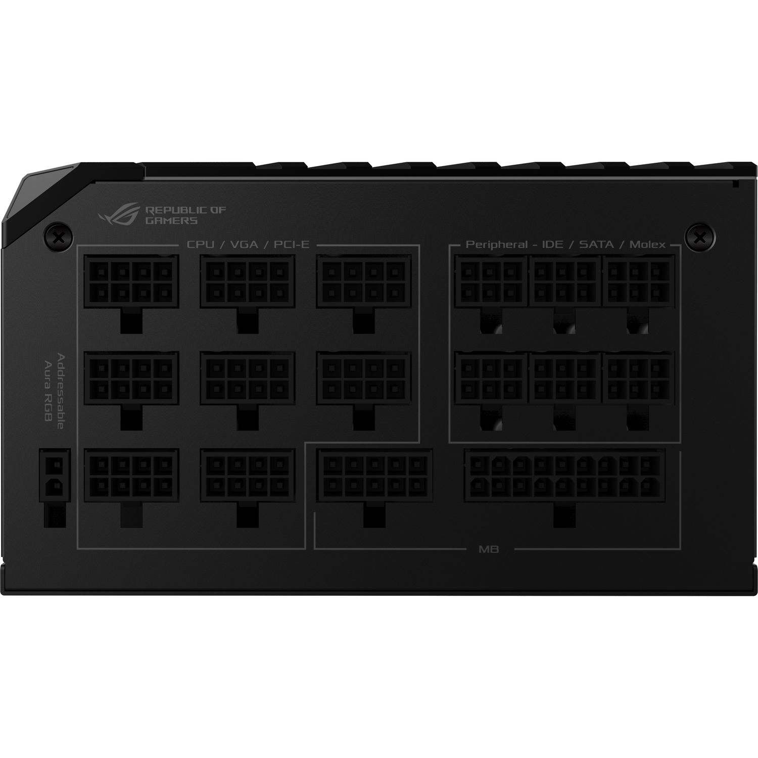 ASUS ROG Thor 1200 80+ Platinum 1200W Fully Modular RGB Power Supply ...