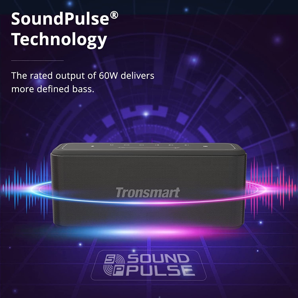 Buy Tronsmart Mega Pro Bluetooth Speaker 60W Black - Pakistan