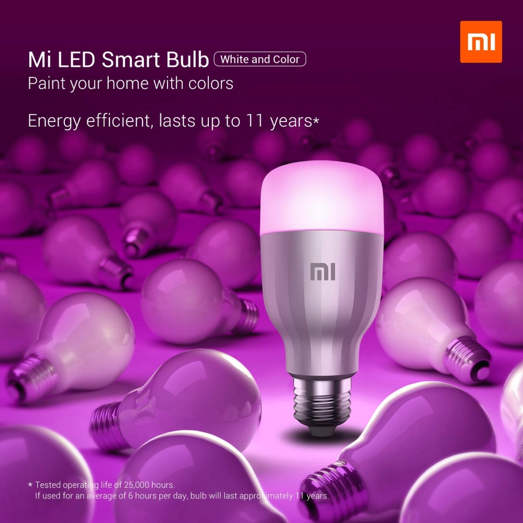 Mi Smart LED Smart Bulb Essential - White And Color Price in Pakistan