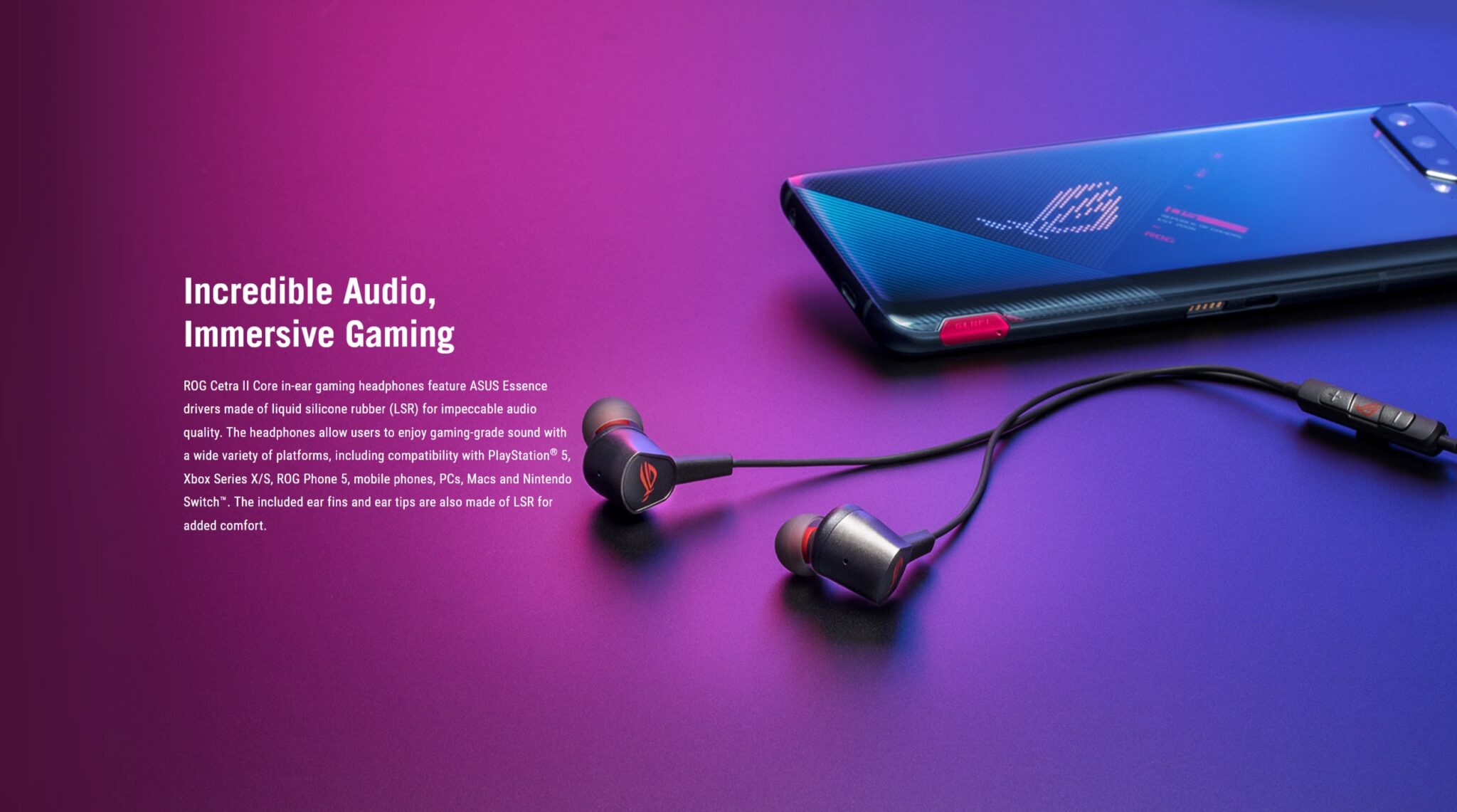 ASUS ROG Cetra II Core Gaming Earphones price in Pakistan