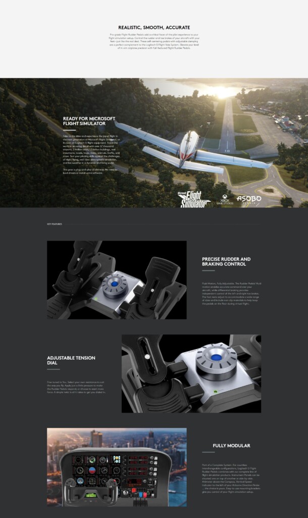 Logitech G SAITEK PRO Flight Rudder Pedals price in Pakistan