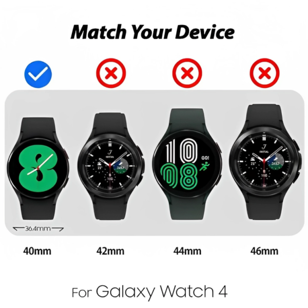 Whitestone Galaxy Watch 4 (40mm) Premium Tempered Glass price in Pakistan
