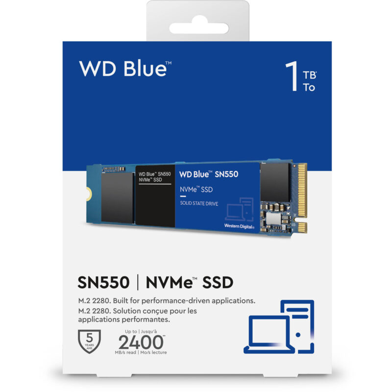 WD 1TB Blue SN550 NVMe M.2 Internal SSD price in Pakistan