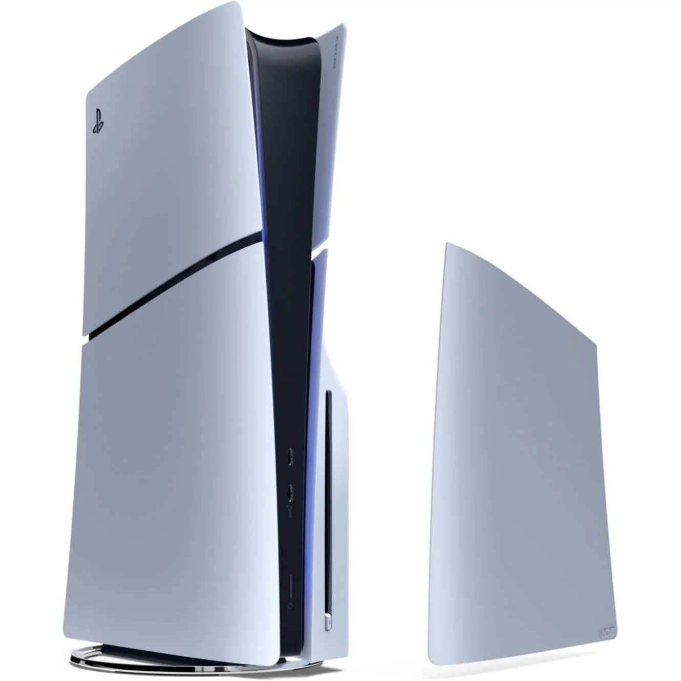 Sony PlayStation 5 Slim Disc Edition Cover Plate Silver